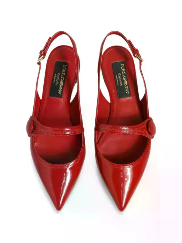 Dolce & Gabbana Pointed-toe Slingback Pumps