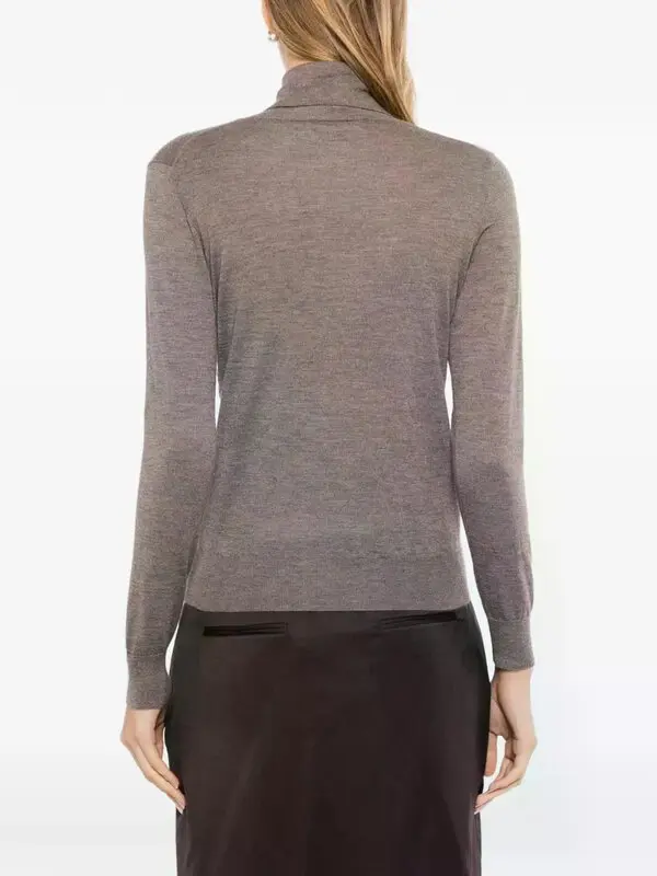 N.peal Margot Roll-neck Top