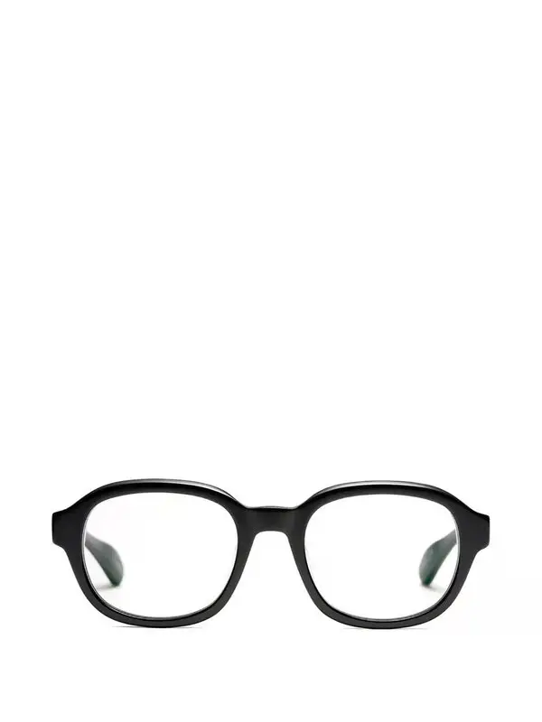 PETER AND MAY S130 Vivie Round-frame Glasses - Black
