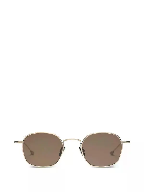 PETER AND MAY The Way Geometric-frame Sunglasses - Gold