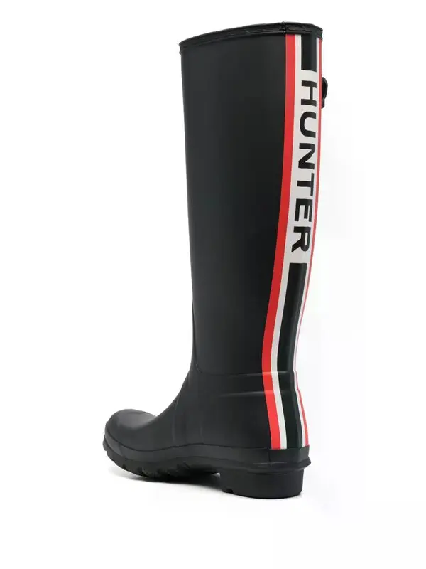 Hunter Tri-colour Logo Boots