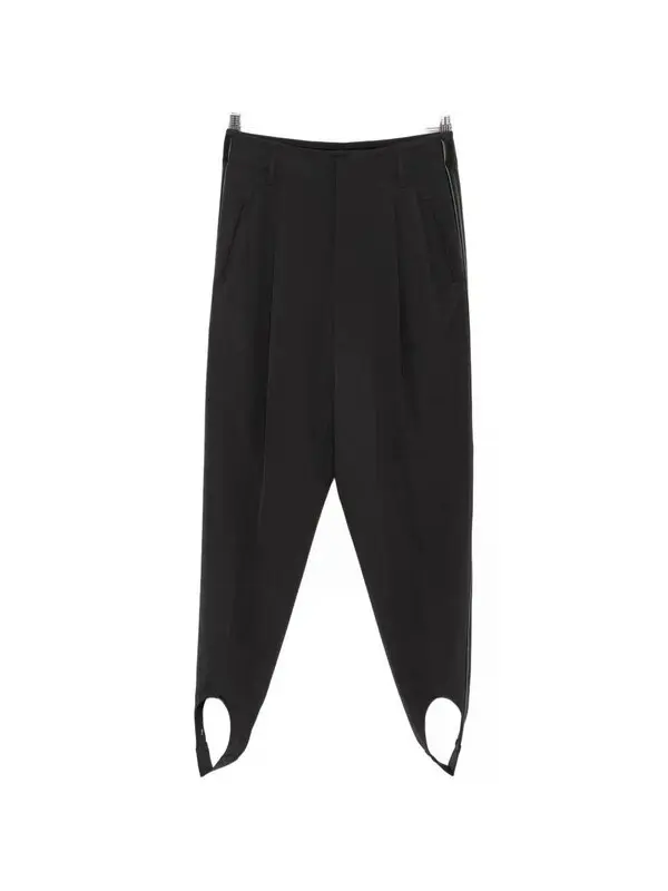 DARKPARK Marta Pleated Stirrup Trousers