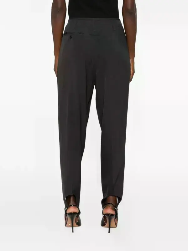 DARKPARK Marta Pleated Stirrup Trousers