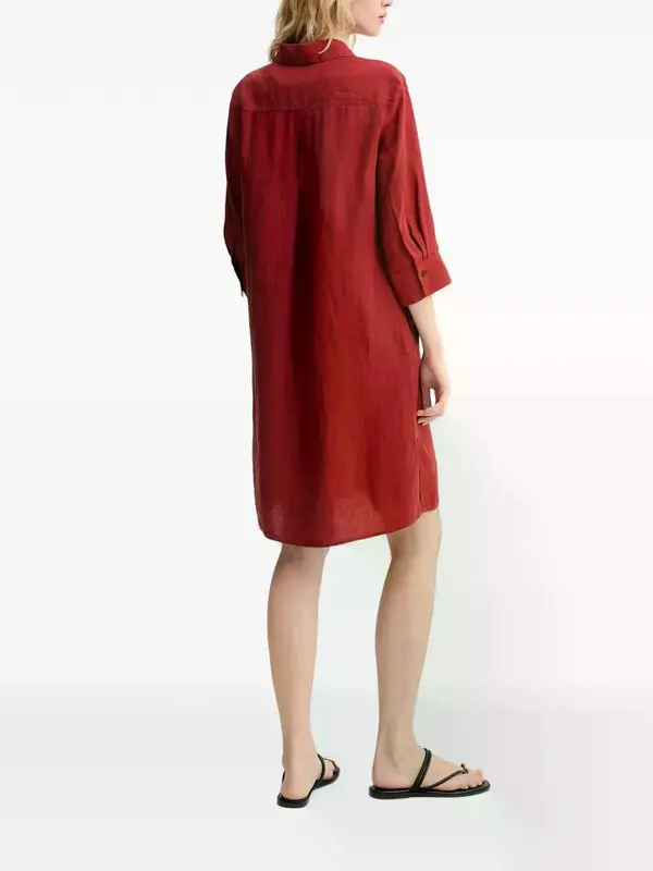 Marc O'polo Button-down Linen Shirt Mini Dress