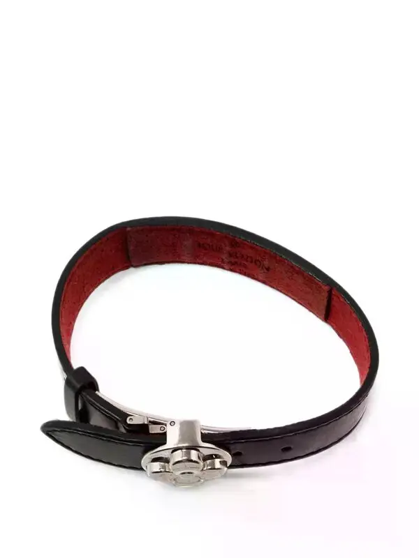 LOUIS VUITTON Vous Good Luck Leather Bracelet
