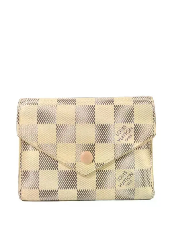LOUIS VUITTON Victorine Damier Azur Wallet
