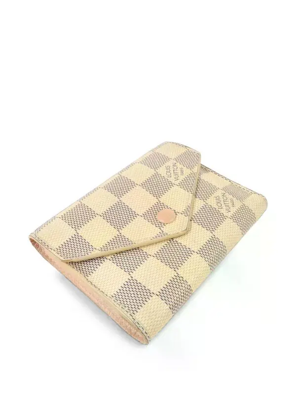 LOUIS VUITTON Victorine Damier Azur Wallet