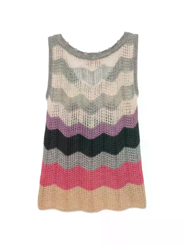 Missoni 2000s Zigzag Knit Top