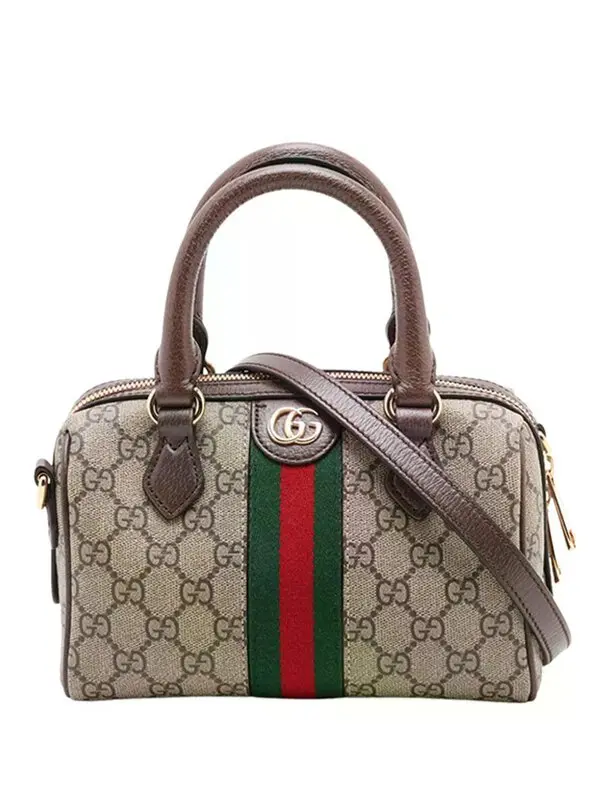 Gucci 2016-2026 Mini Gg Supreme Ophidia Web Satchel