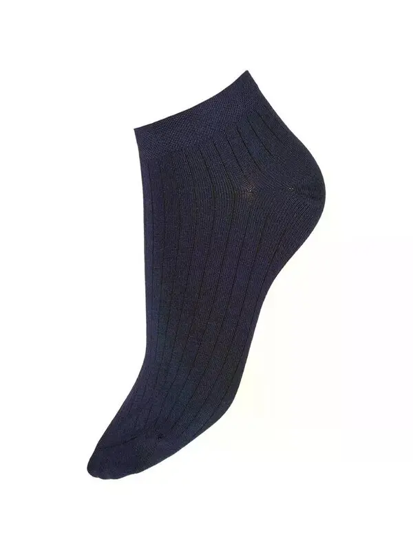 Wolford Rib-knit Ankle Socks - Blue