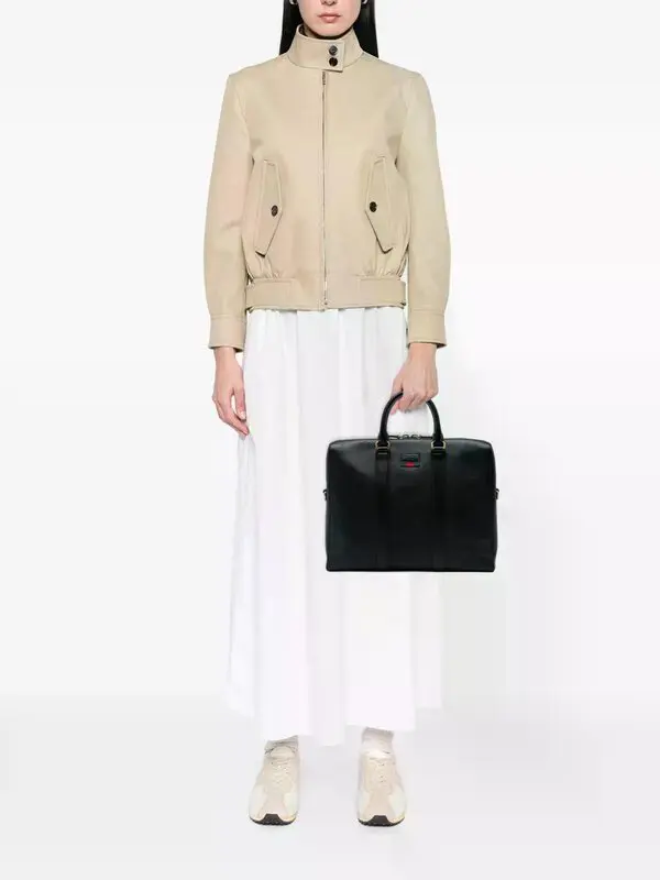 Gucci 2016-2026 Calfskin Web Business Bag