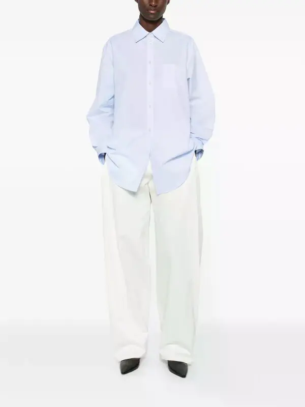 THE ROW Elva Cotton Shirt