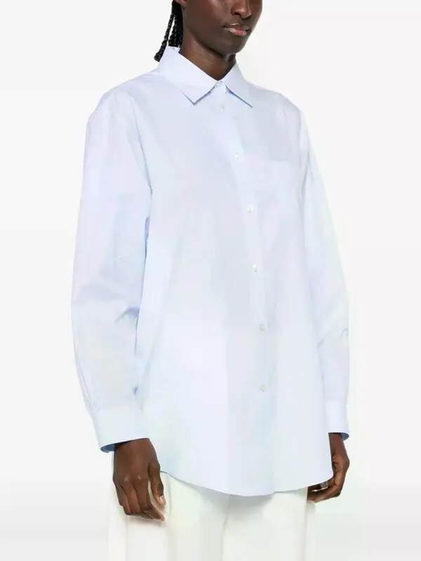 THE ROW Elva Cotton Shirt