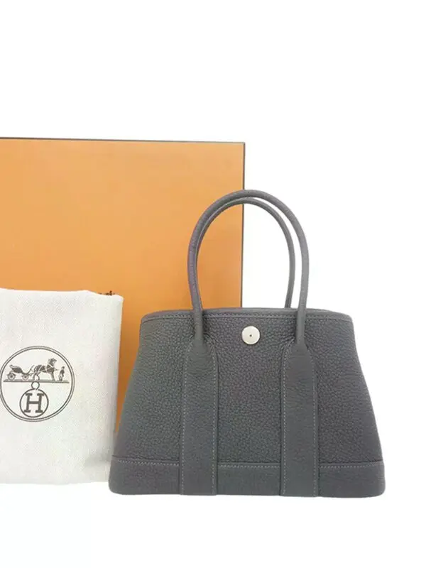 Hermès 2025 Negonda Neo Garden 23 Tote Bag - Grey