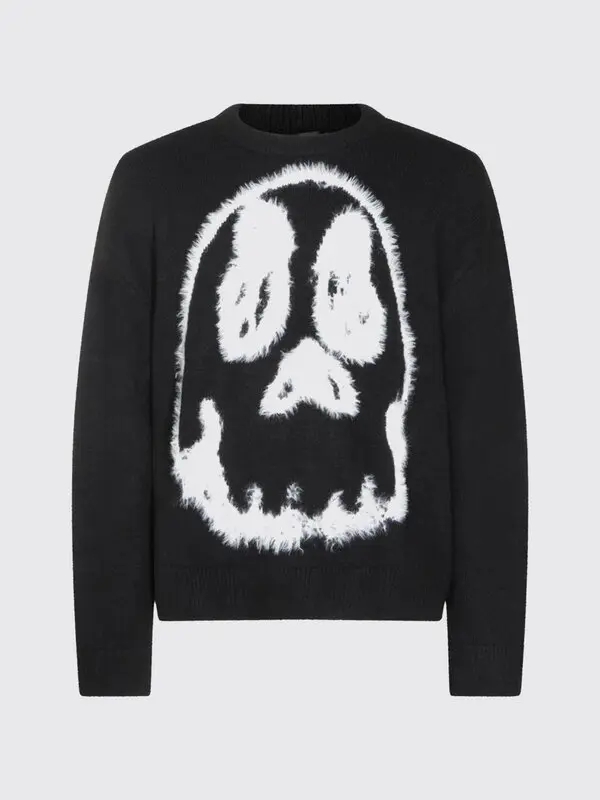 Y3 Chito Graphic Print Viscose Blend Crewneck Sweater
