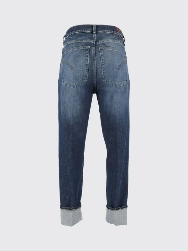 DONDUP Paco Straight Fit Stretch Cotton Denim Jeans