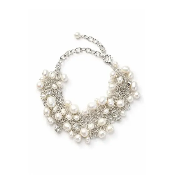 Saachi Cascading Pearl Statet Bracelet