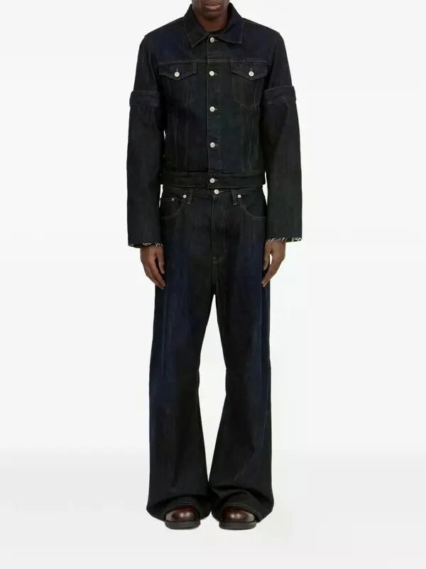 MAISON MARGIELA Flipped-sleeve Denim Jacket