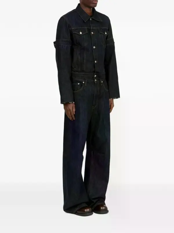 MAISON MARGIELA Flipped-sleeve Denim Jacket