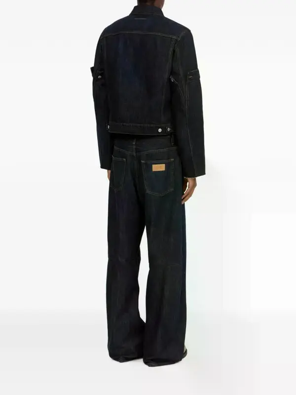 MAISON MARGIELA Flipped-sleeve Denim Jacket