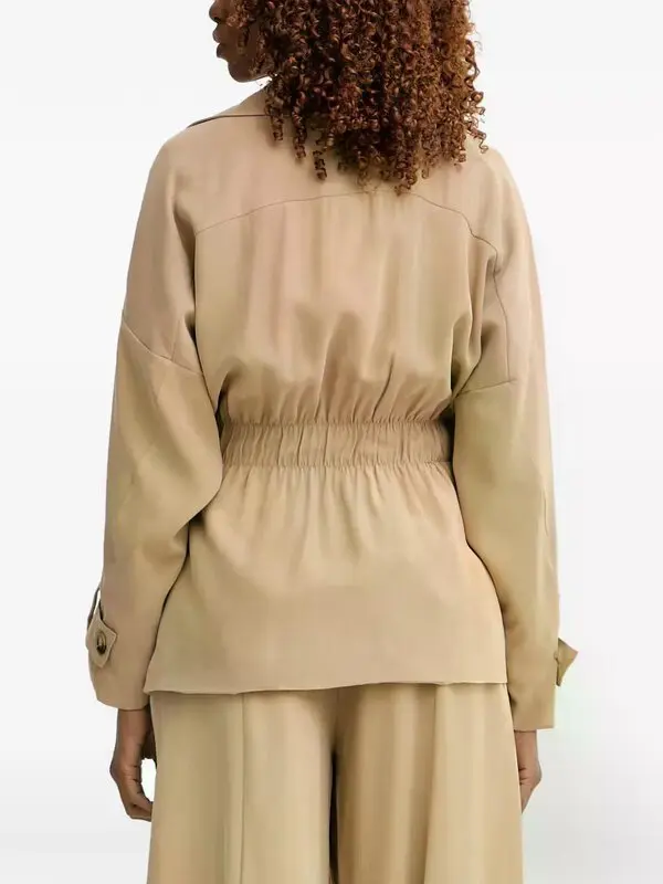 HAVEONE Belted Wrap Coat