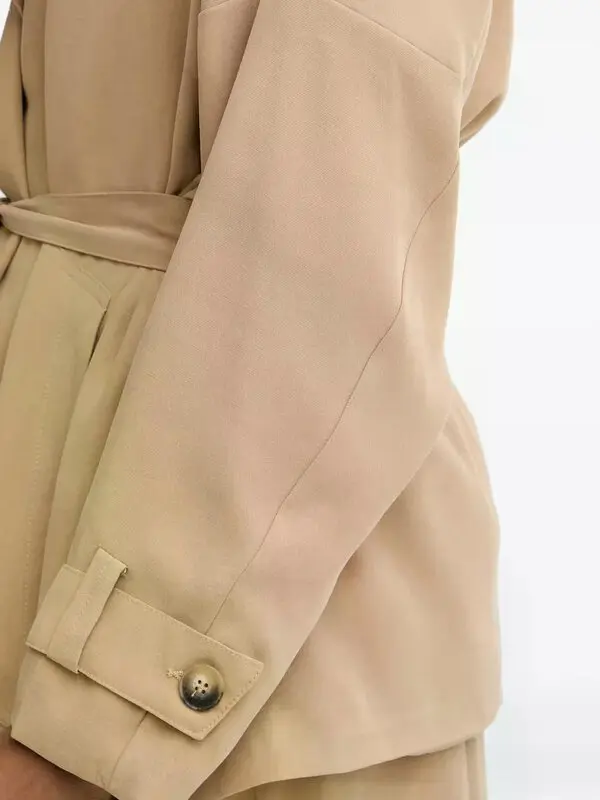 HAVEONE Belted Wrap Coat