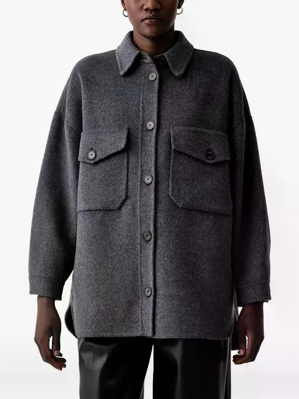 VICOLO Button-up Chest-pocket Jacket