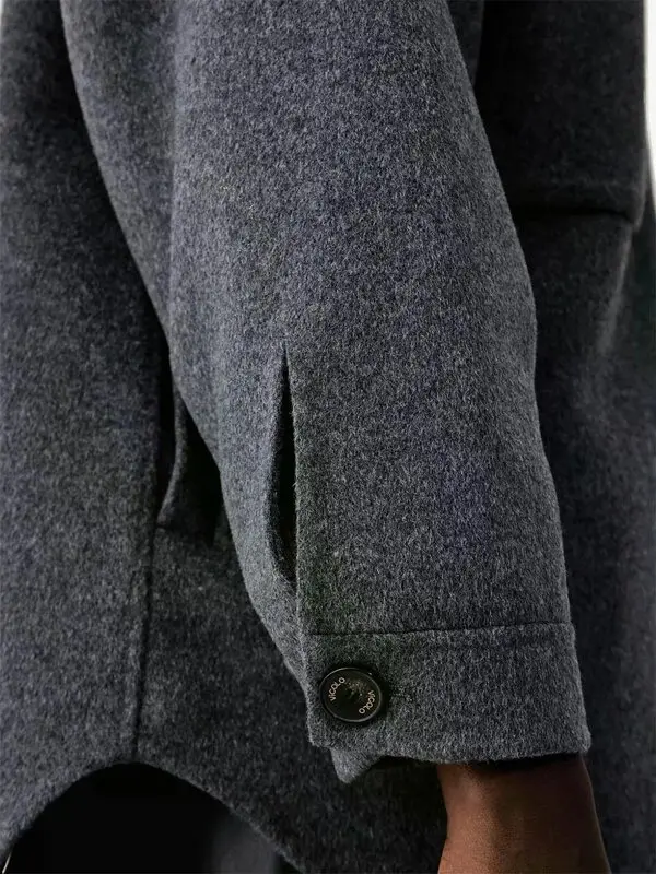 VICOLO Button-up Chest-pocket Jacket