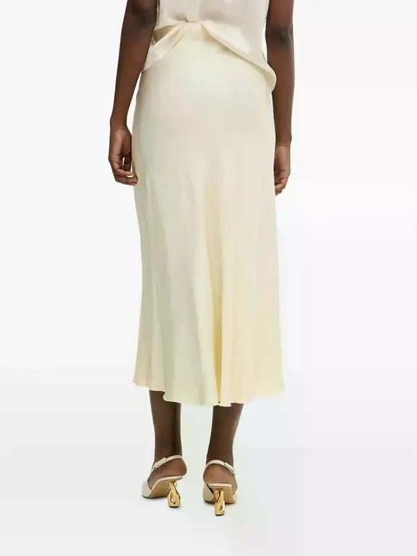 HAVEONE Elasticated A-line Maxi Skirt