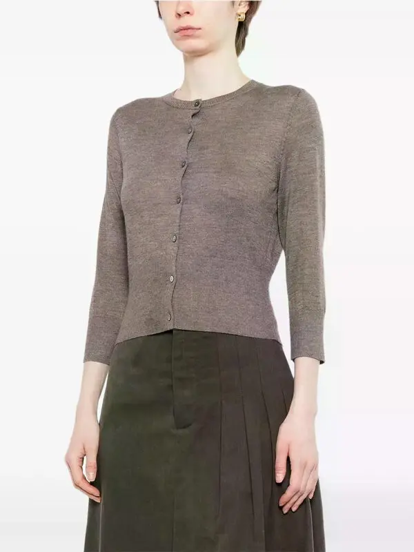 N.peal Darcie Cropped Cardigan