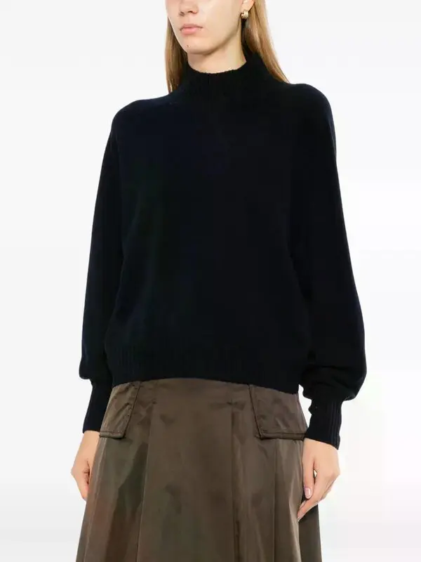 N.peal Funnel-neck Cashmere Sweater