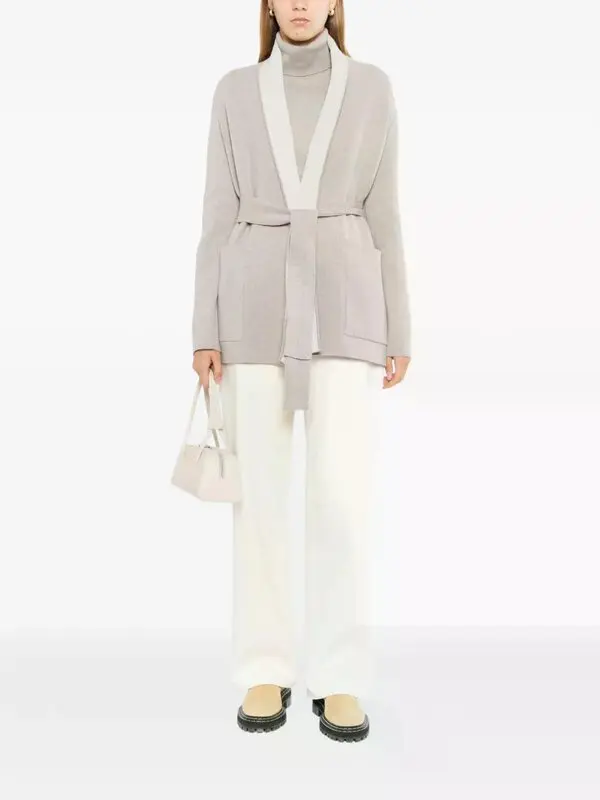 N.peal Milano Belted Cardigan