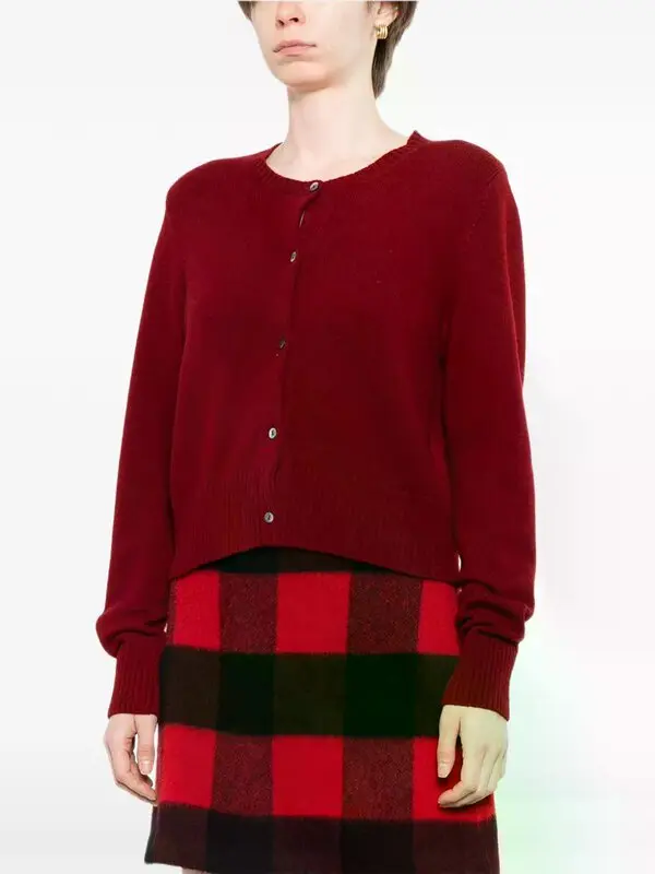 N.peal Chunky-knit Cropped Cardigan