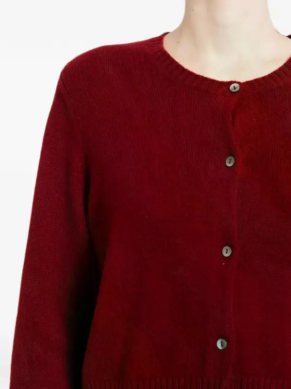 N.peal Chunky-knit Cropped Cardigan