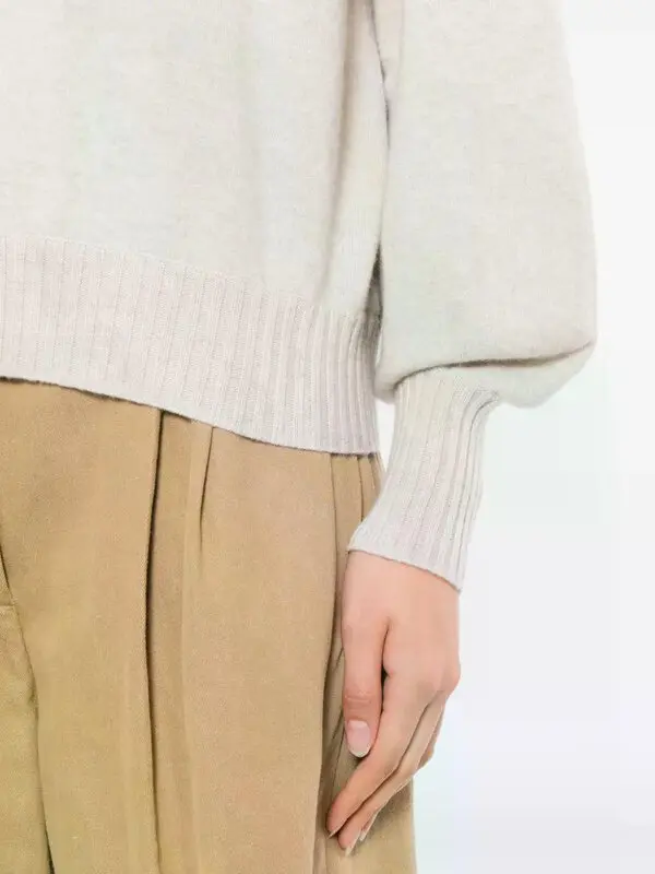 N.peal Funnel-neck Cashmere Sweater