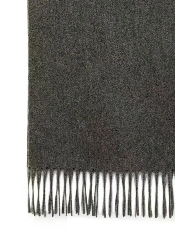 N.peal Fringed Cashmere Scarf