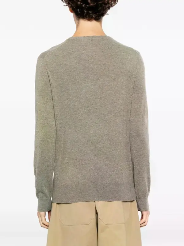 N.peal Oxford Round-neck Jumper