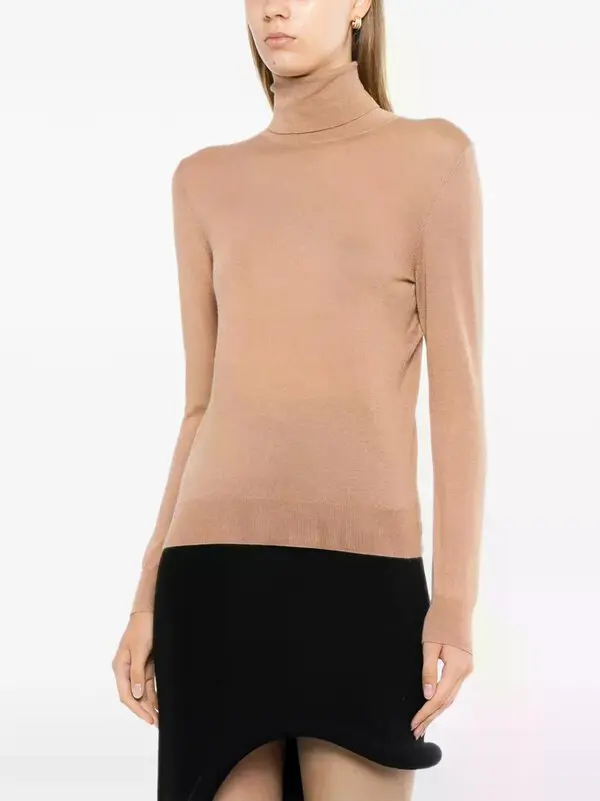 N.peal Margot Roll-neck Top