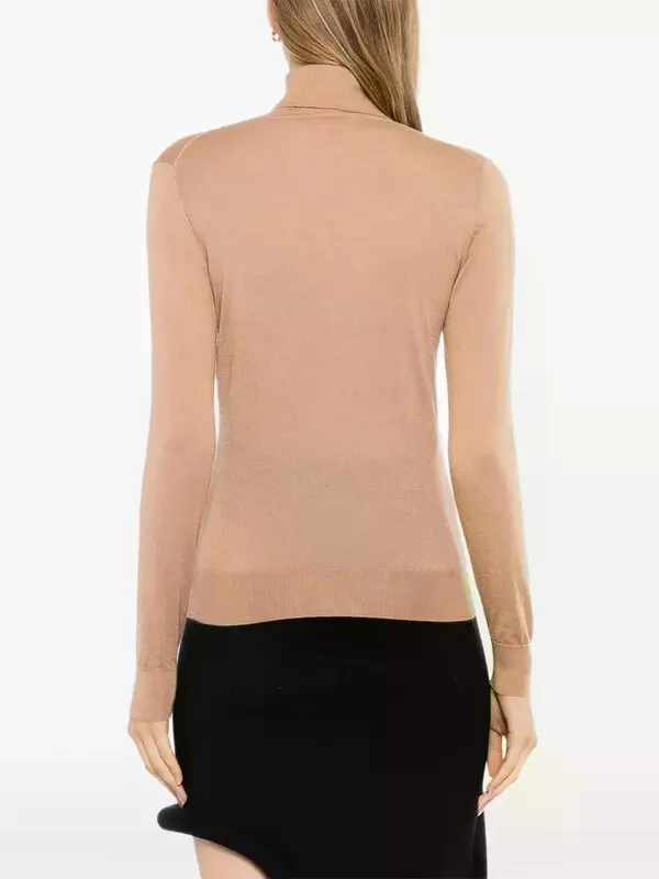 N.peal Margot Roll-neck Top