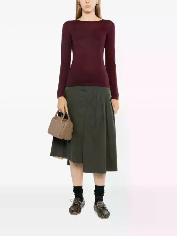 N.peal Eden Round-neck Top