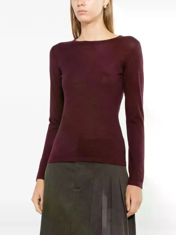 N.peal Eden Round-neck Top