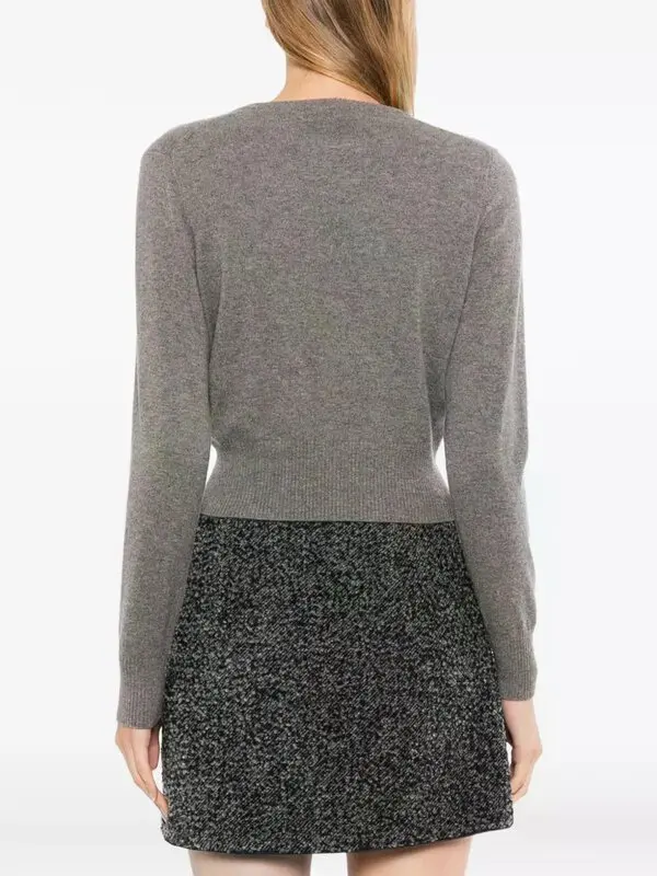 N.peal Covered-button Cashmere Cardigan