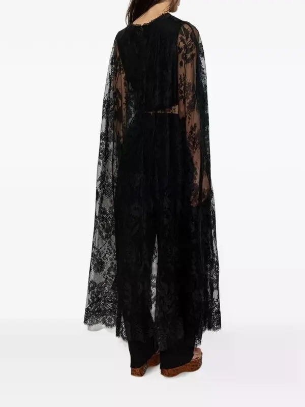 Zimmermann Asymmetric Floral-lace Top