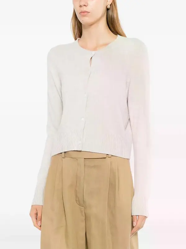 N.peal Chunky Cropped Cardigan