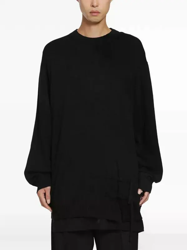 Yohji Yamamoto Round-neck Sweater