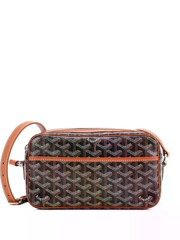 Goyard Cap Vert Bag Coated Canvas Crossbody Bag
