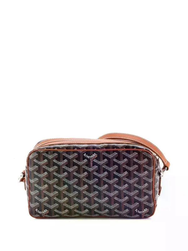 Goyard Cap Vert Bag Coated Canvas Crossbody Bag