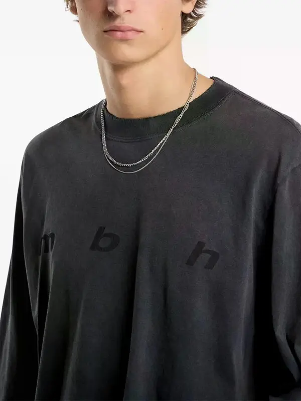MISBHV Logo-print Long-sleeved T-shirt