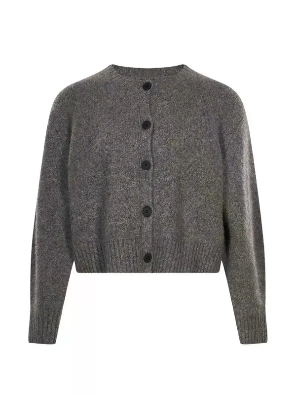 Loulou De Saison Ribbed-trim Button-up Cardigan