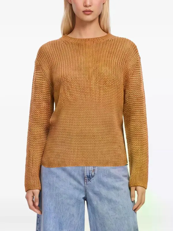 FORTE_FORTE Chunky-knit Long-sleeve Sweater